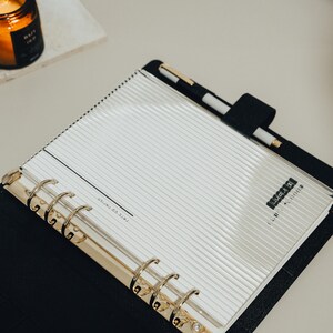 Luxury Acrylic Fluted Planner Dashboard A5 | Transparent Fluted Acrylic ...