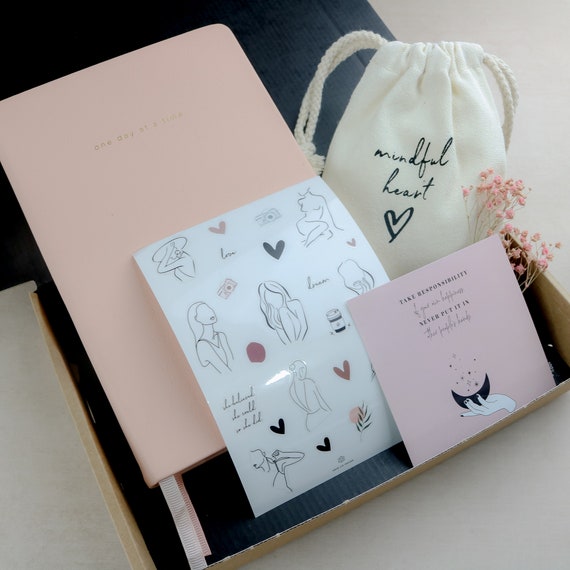 Daily Planner & Affirmation Cards Stationery Gift Box Daily - Etsy