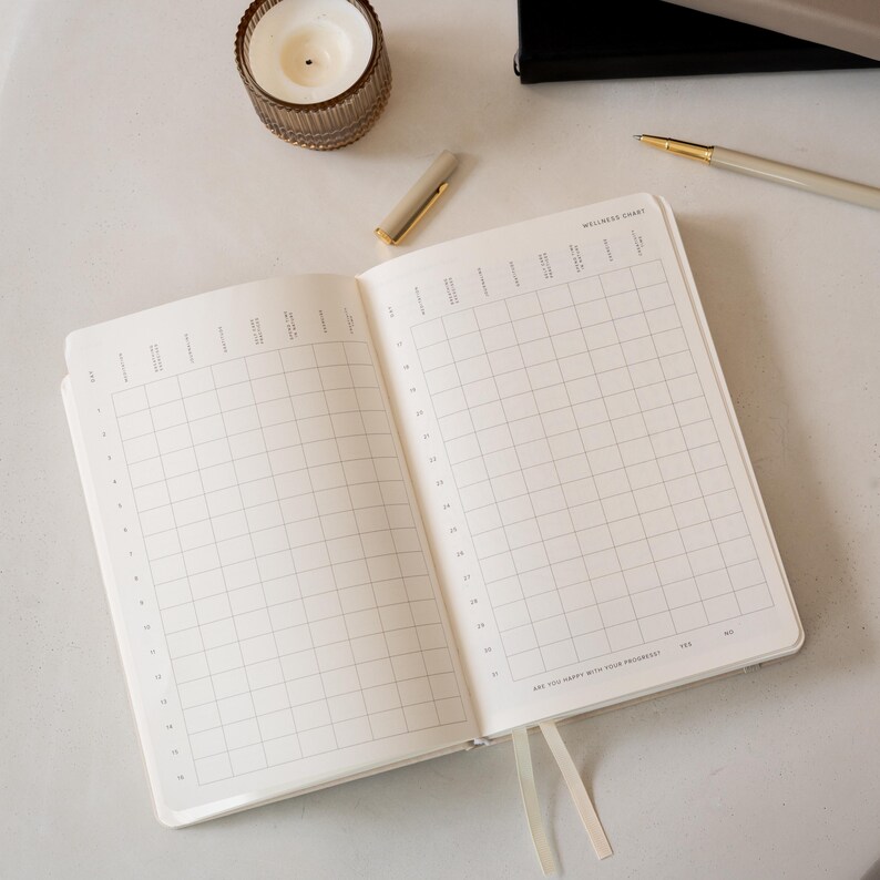 2026 Minimal Lifestyle Planner | Daily, Weekly, Wellness Diary - Etsy