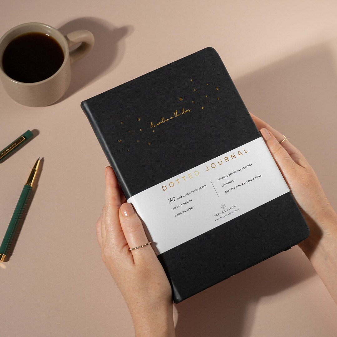 Written in the Stars Bullet Journal/dotted Journal /bujo/ Grid Journal ...