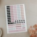 Minimal Transparent Planner Page Marker Today Bookmark A5 6 Rings Page ...