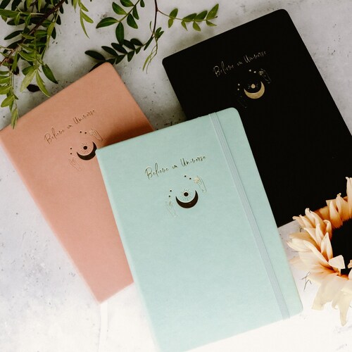 Moon Bullet Planner Moon Dotted Journal-a5 Ultra Thick 160gsm - Etsy