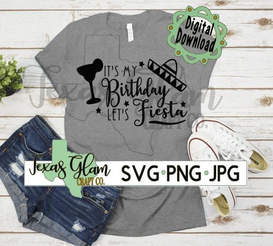 Let's Party Birthday SVG PNG Jpg,birthday Girl Svg,woman Birthday Party ...