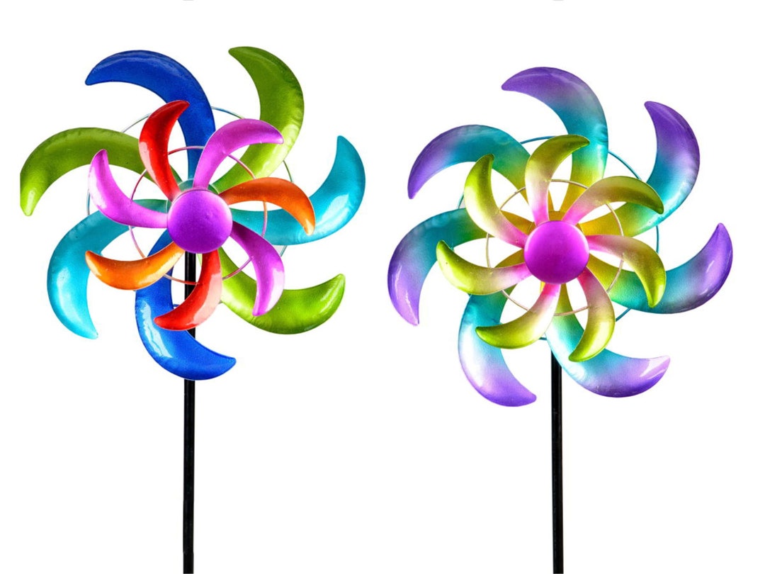 Windrad Garten Aus Metall Versch. Modelle Windspiel - Etsy