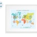 Seven Continents Puzzle, Printable World Map, World Continents ...