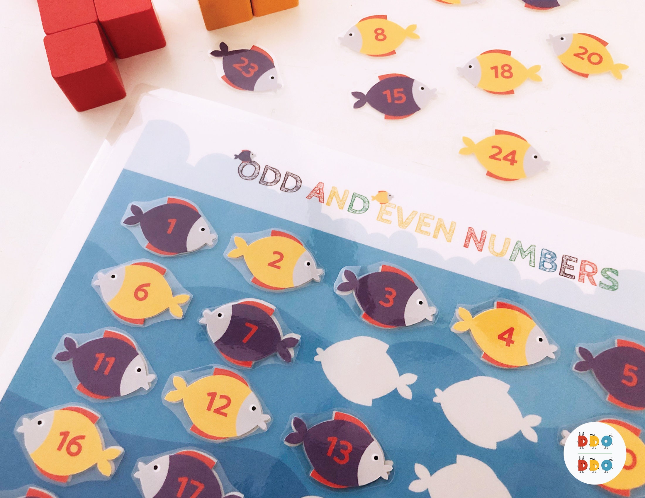 Odd and Even Numbers, Number Chart, Counting, Preschool Kindergarten ...
