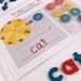 Word Family at, CVC Reading Game, Beginning Phonics Activity, Learning ...