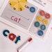 Word Family -at, CVC Reading Game, Beginning Phonics Activity, Learning ...