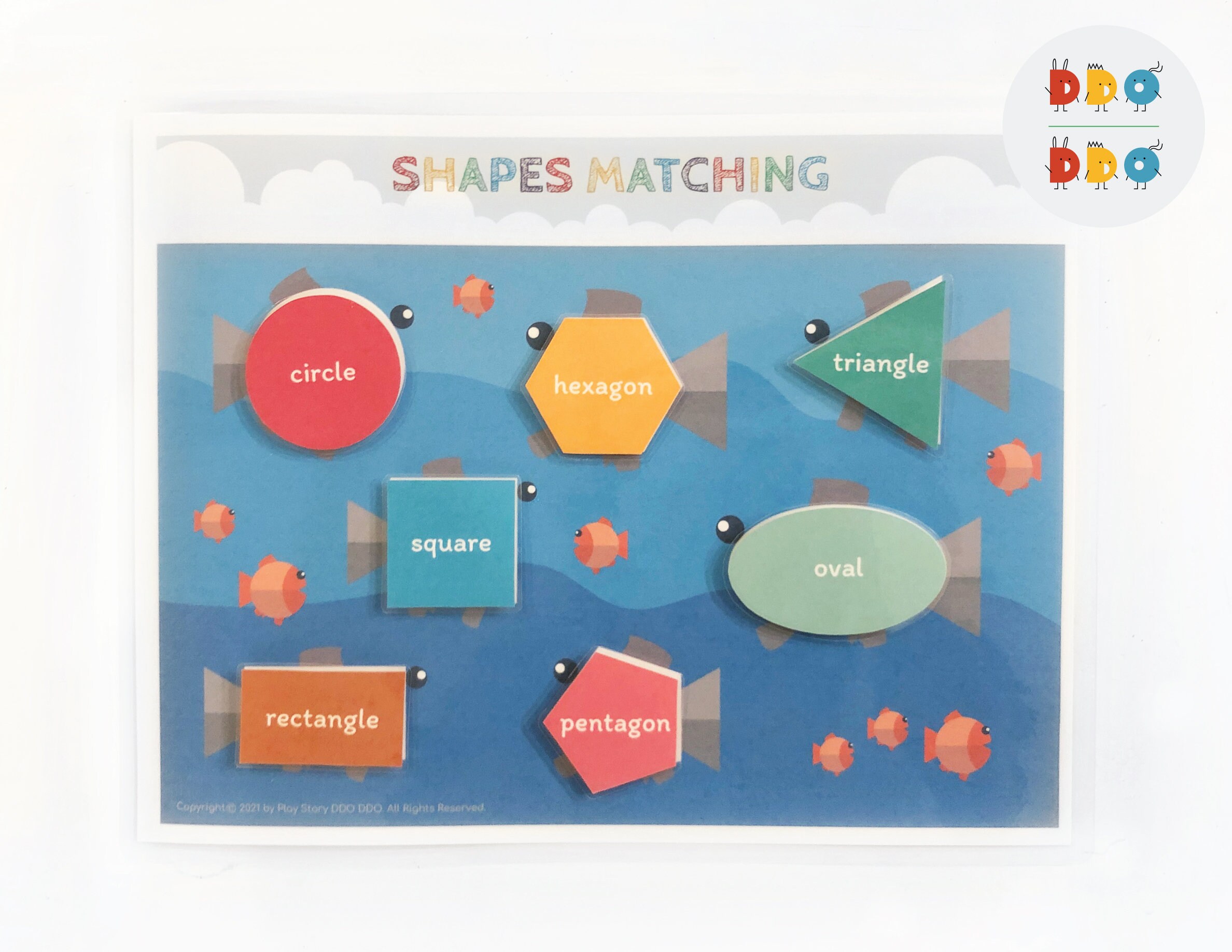 Learning Shapes, Shape Matching Game, Shapes All Around, Prek Science ...