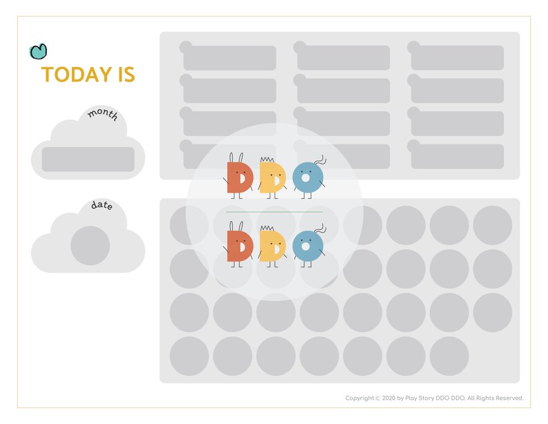 Circle Time Printable, Worksheets for Pre-k and K, Busy Book Printable ...