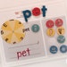 Word Family -et, CVC Reading Game, Beginning Phonics Activity, Learning ...