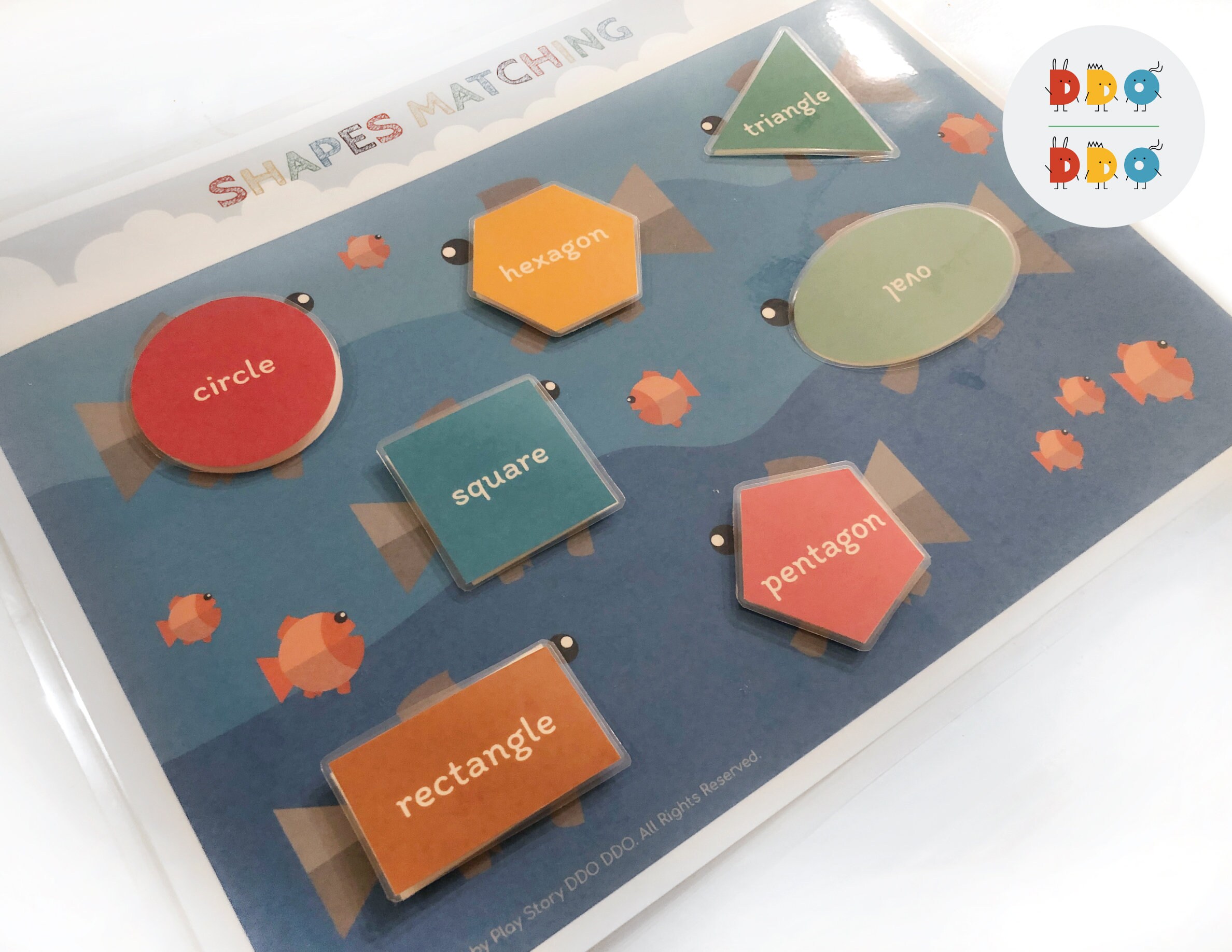 Learning Shapes, Shape Matching Game, Shapes All Around, Prek Science ...