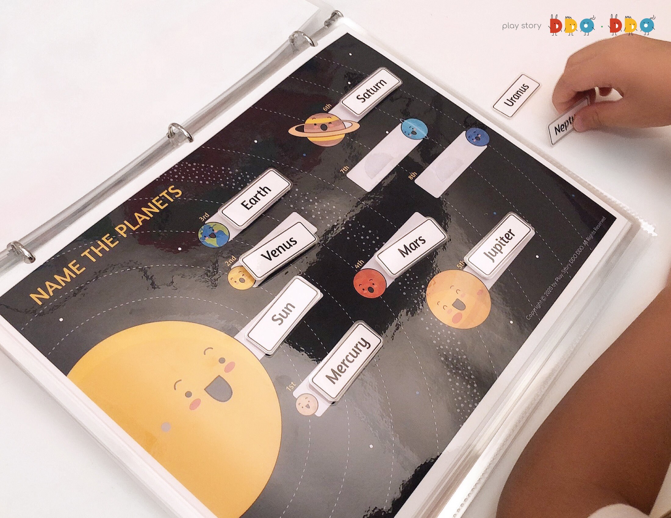 Solar System Printable Worksheet, Busy Book, Science Worksheets for Pre ...