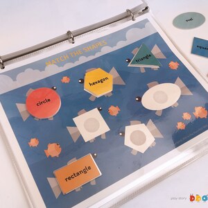 Circle Time Binder, Worksheets for Pre-k and K, Busy Book Printable ...