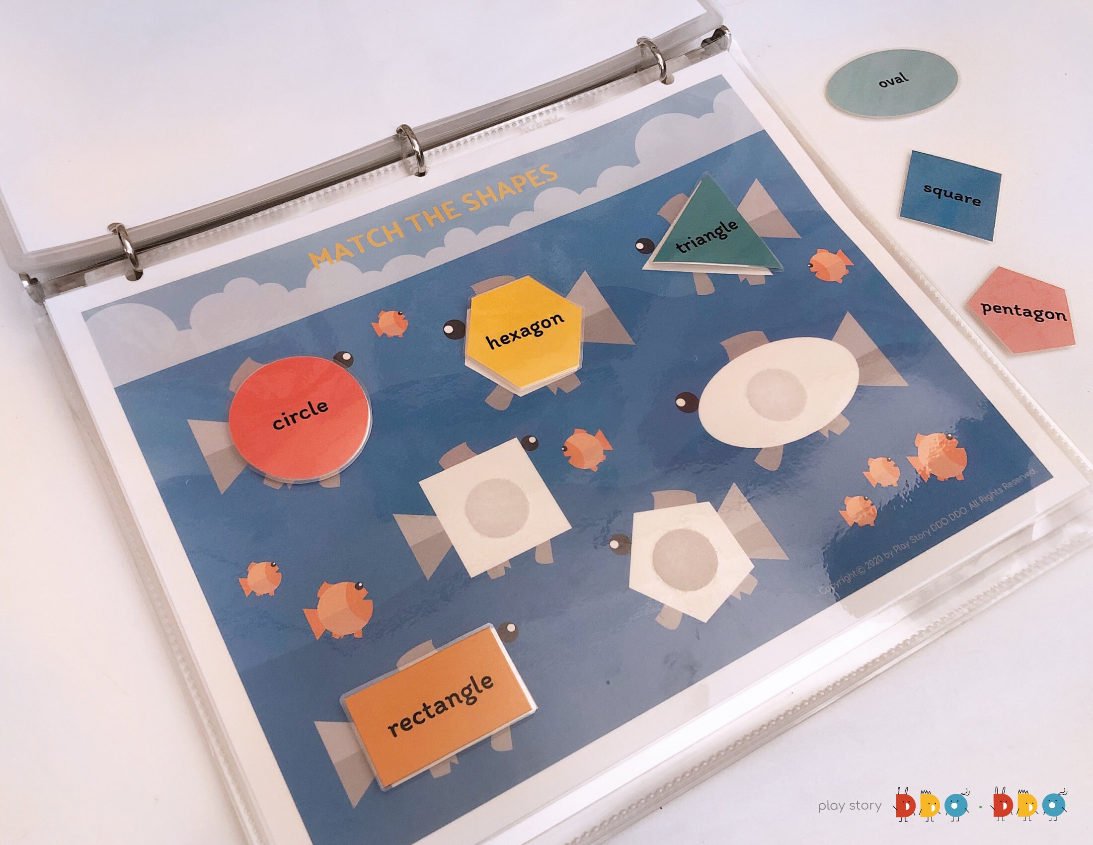 Circle Time Binder, Worksheets for Pre-k and K, Busy Book Printable ...