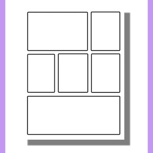 KDP Interior Blank Comic Book - Etsy