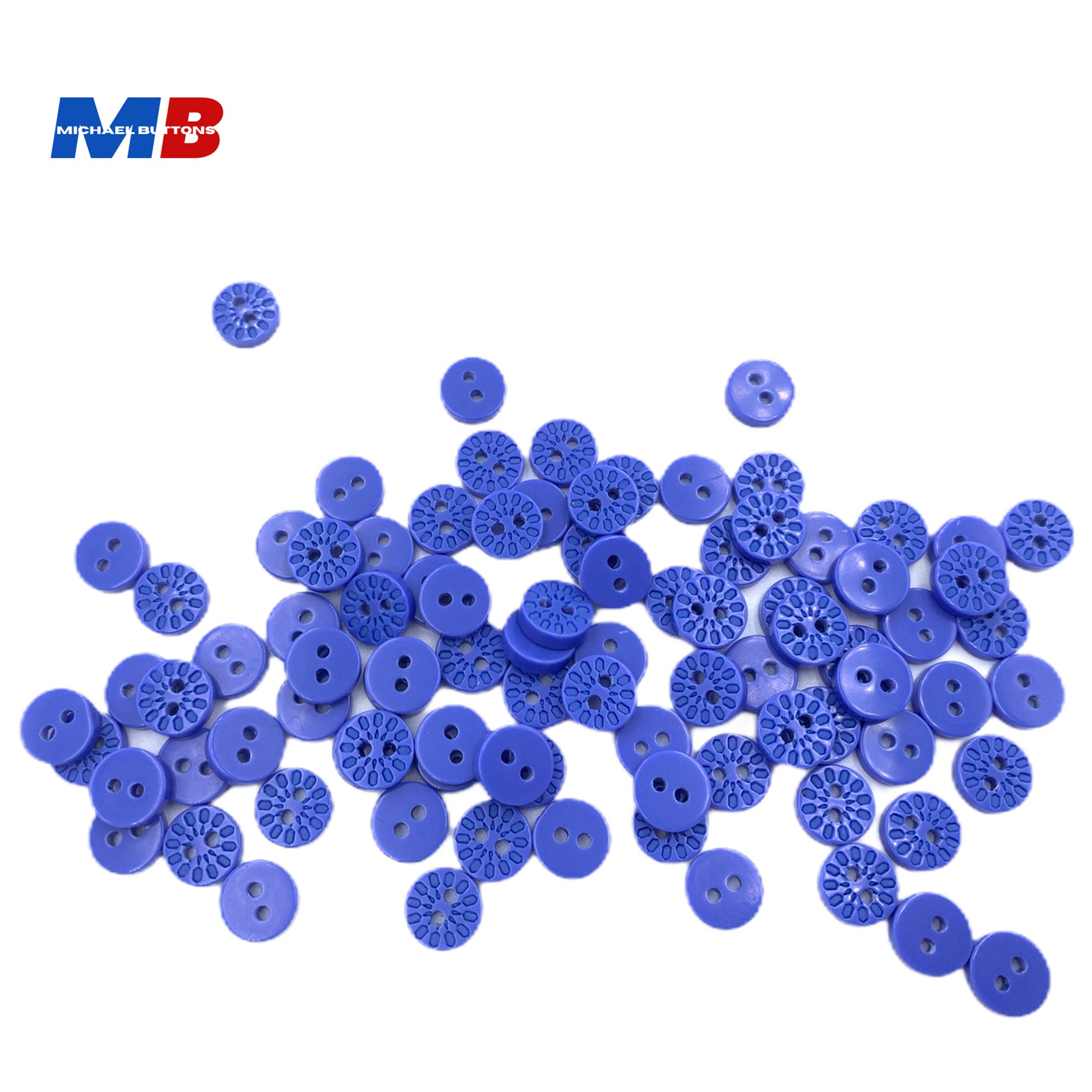10 to 1000 Pcs 9mm Royal Blue Buttons 2holes - Etsy