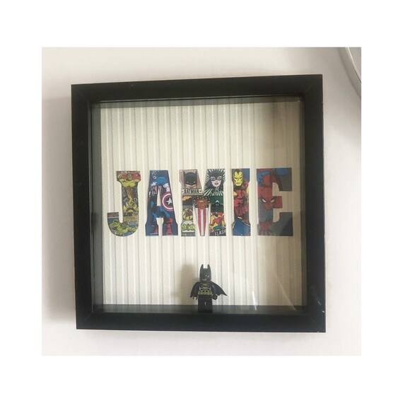 Personalised DC Frame - Etsy