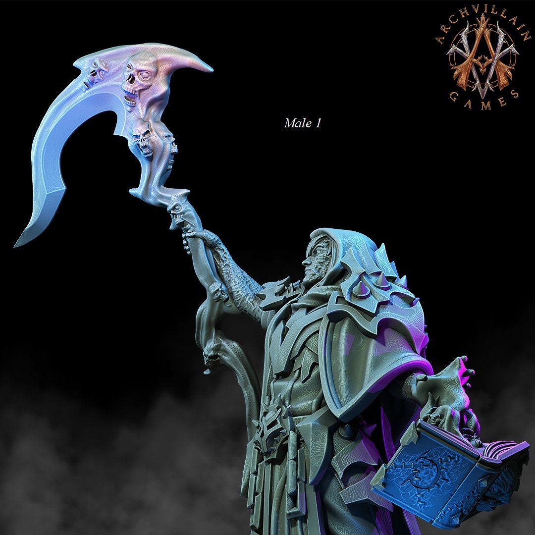 Toys & Games Miniature Toys DnD Miniature Warhammer Deathknight Order ...