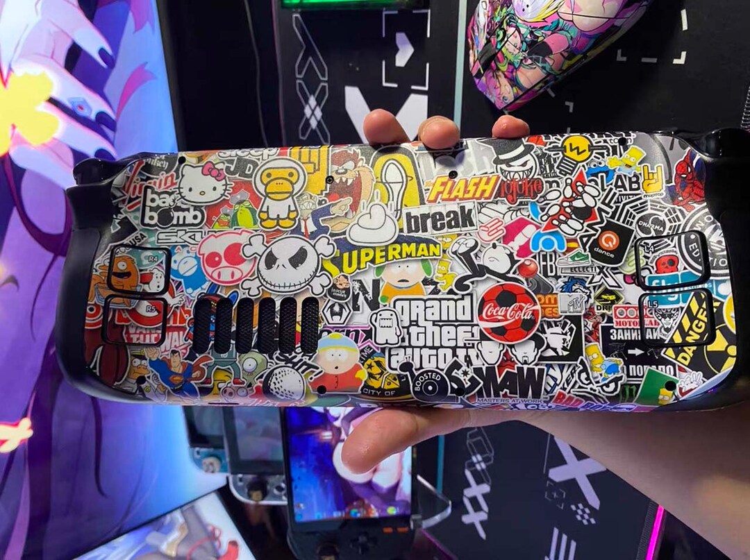 Cool Steam Deck Skin-steam Deck Oled Sticker-steam Deck Console Decal ...