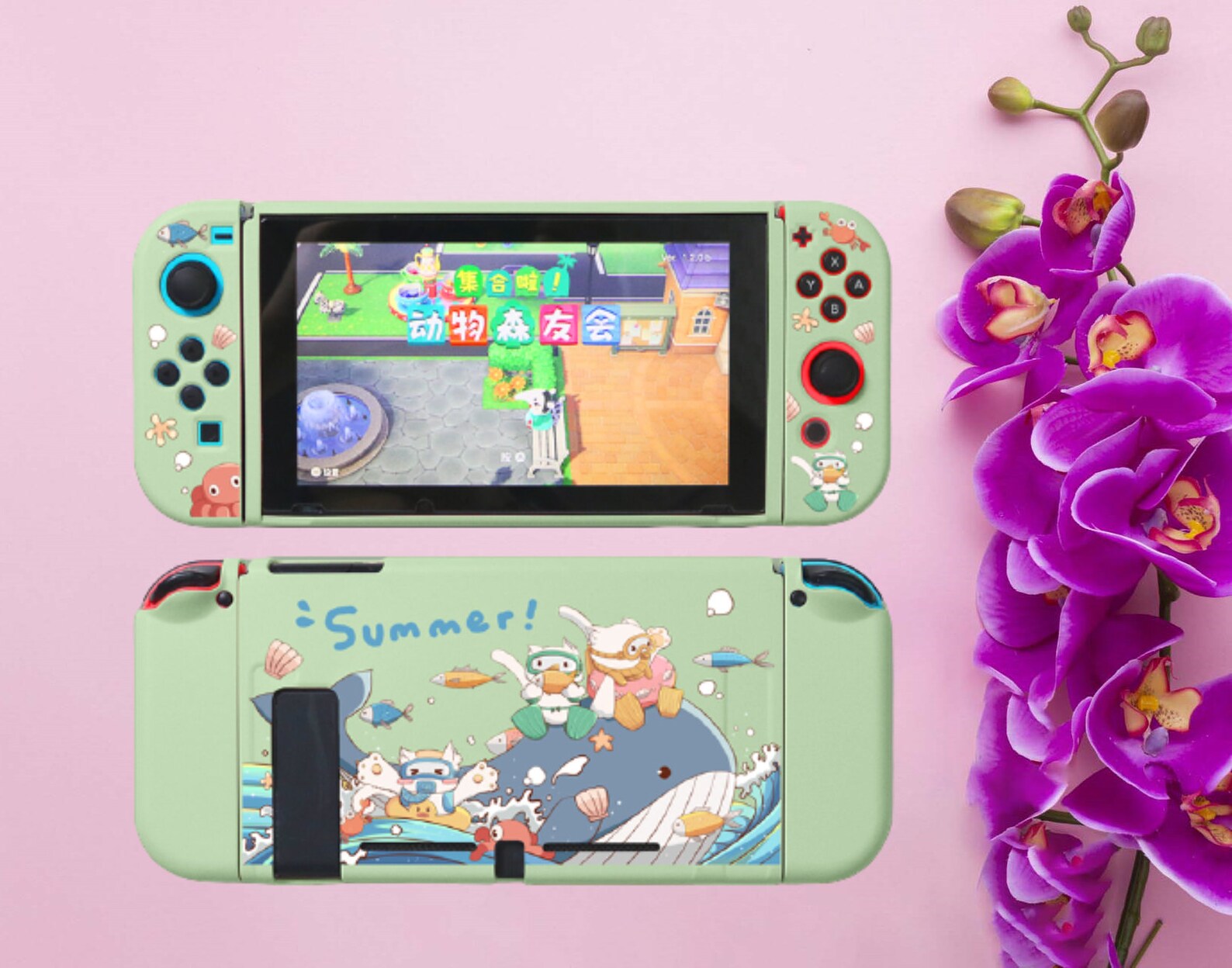 Cute Nintendo Switch Case Whale Soft Nintendo Switch Shell - Etsy UK