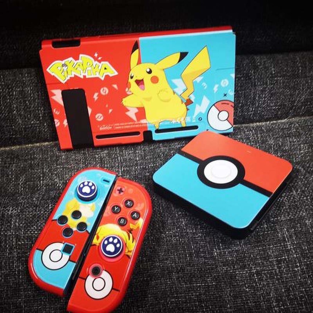 Nintendo Switch Case cute Pikachu Hard Nintendo Switch Shell - Etsy