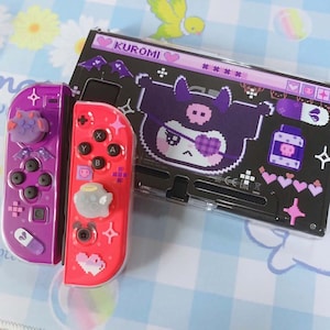 Cute Nintendo Switch Oled Case-anime Nintendo Switch Oled Shell- Clear ...