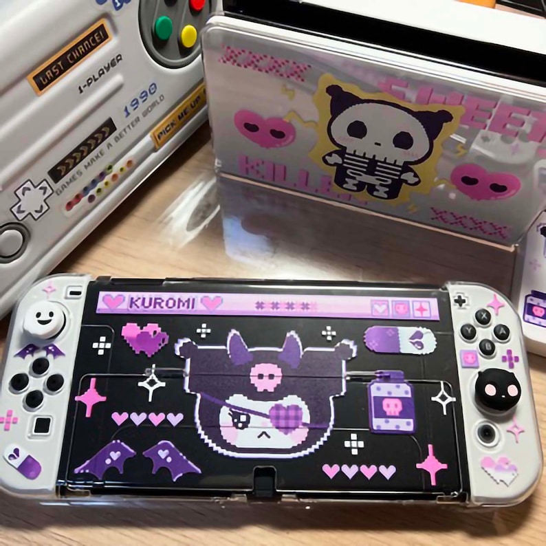 Cute Nintendo Switch Oled Case-anime Nintendo Switch Oled - Etsy
