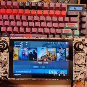 Kawaii Girls Steam Deck Skin-cute Steam Deck Oled Sticker-steam Deck ...