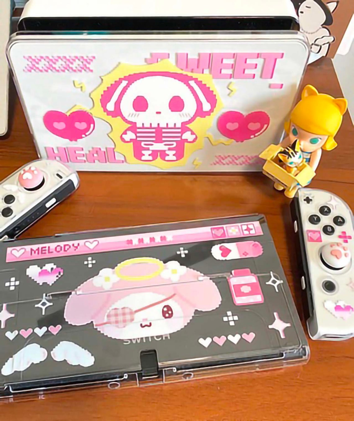 Cute Nintendo Switch Oled Case-anime Nintendo Switch Oled - Etsy