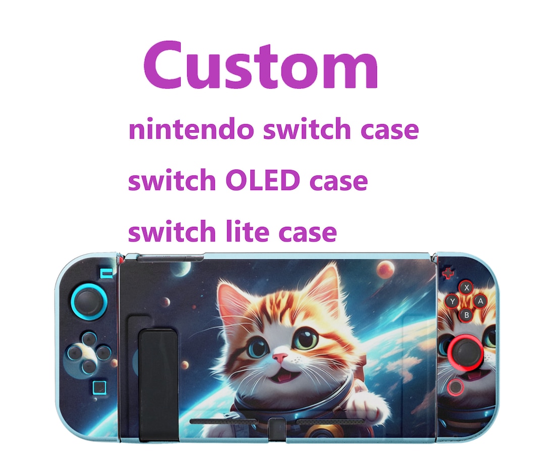 Custom Nintendo Switch Oled Case-personalized Nintendo Switch Case ...