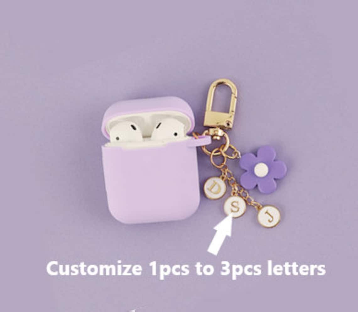 Personalized Airpod Caseinitials Airpod Case Custom Silicone - Etsy