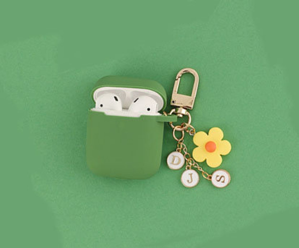 Personalized Airpod Caseinitials Airpod Case Custom Silicone - Etsy