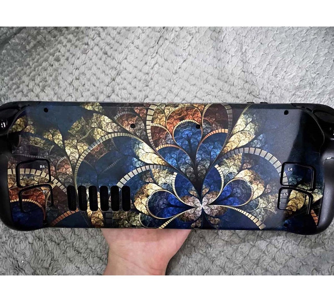 Cool Steam Deck Skin-steam Deck Sticker-flower Steam Deck Console Decal ...