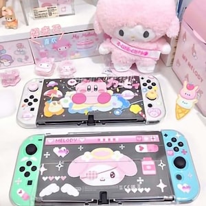 Cute Nintendo Switch Oled Case-anime Nintendo Switch Oled Shell- Clear ...