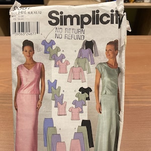 Simplicity 9687 Vintage Sewing Pattern - Etsy