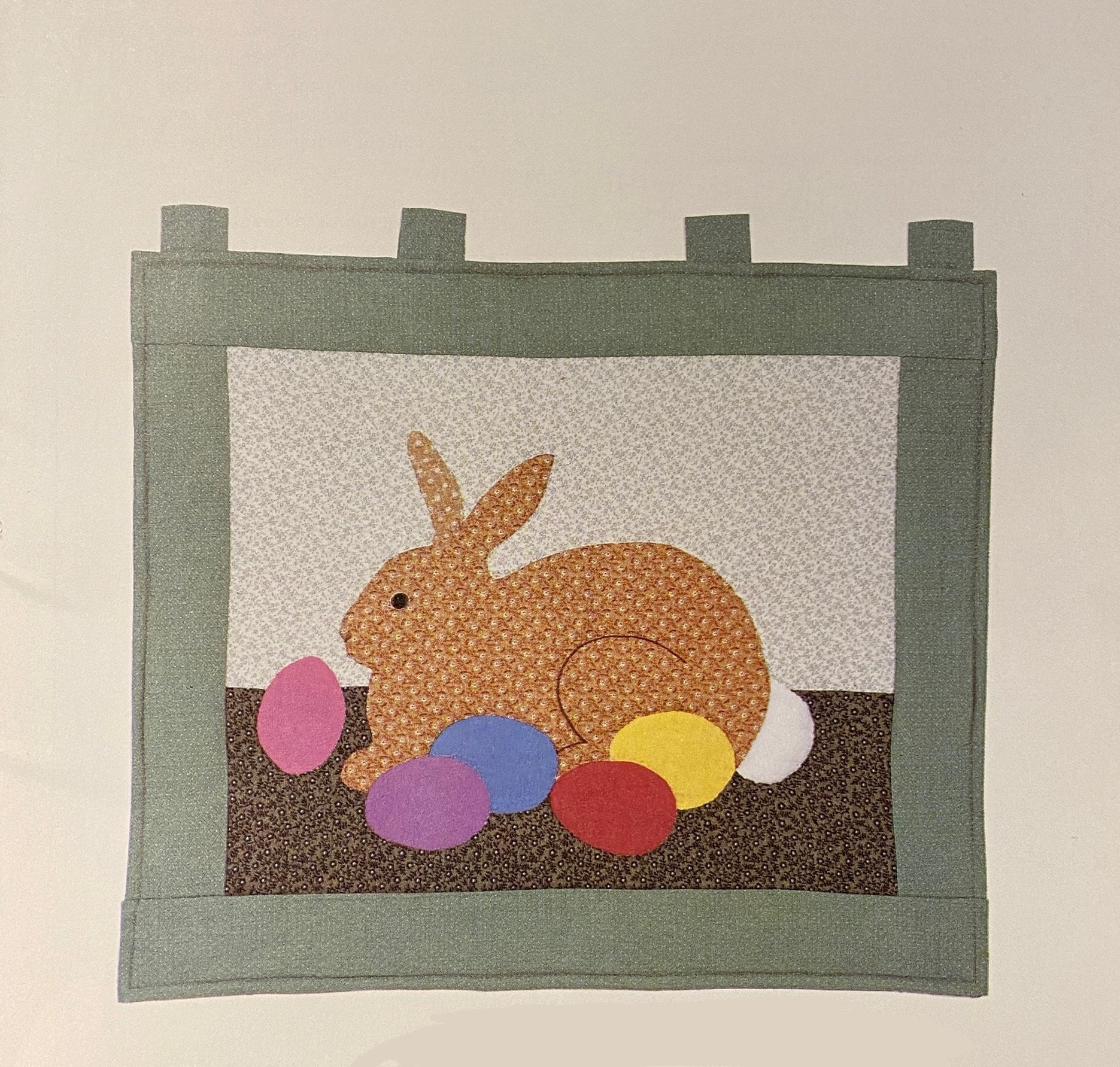 Easter Bunny Wall Hanging Quilt Vintage Pattern PDF - Etsy UK