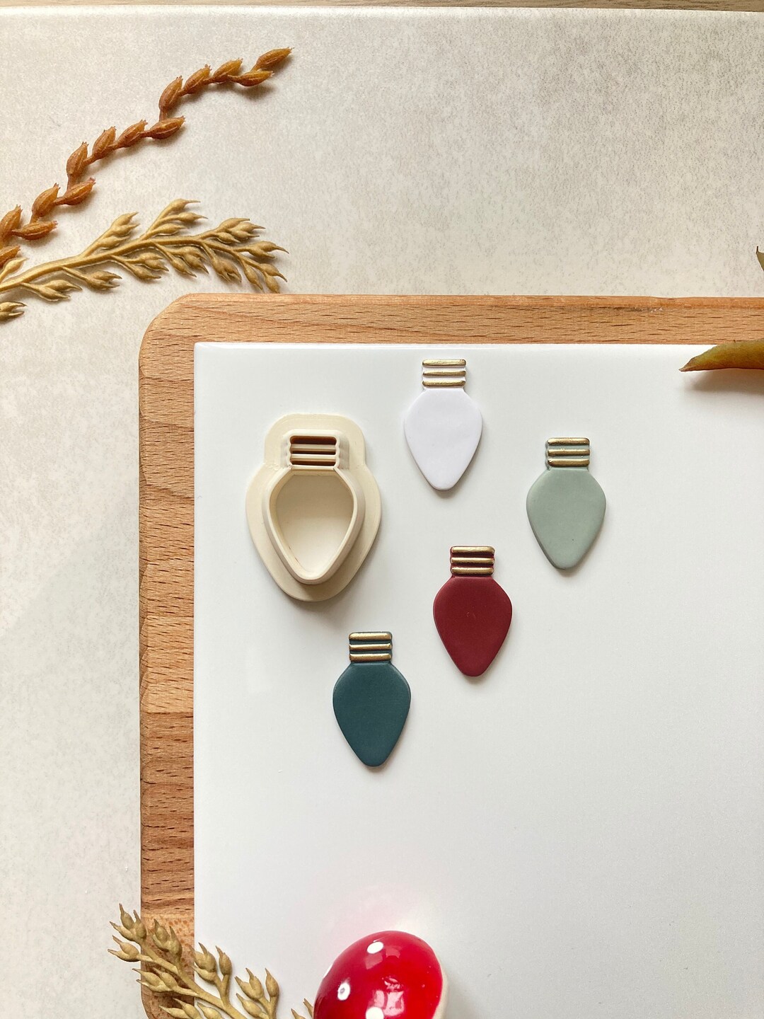 Polymer Clay Cutter, Christmas Lights Cutter, Xmas Cutter for Polymer ...