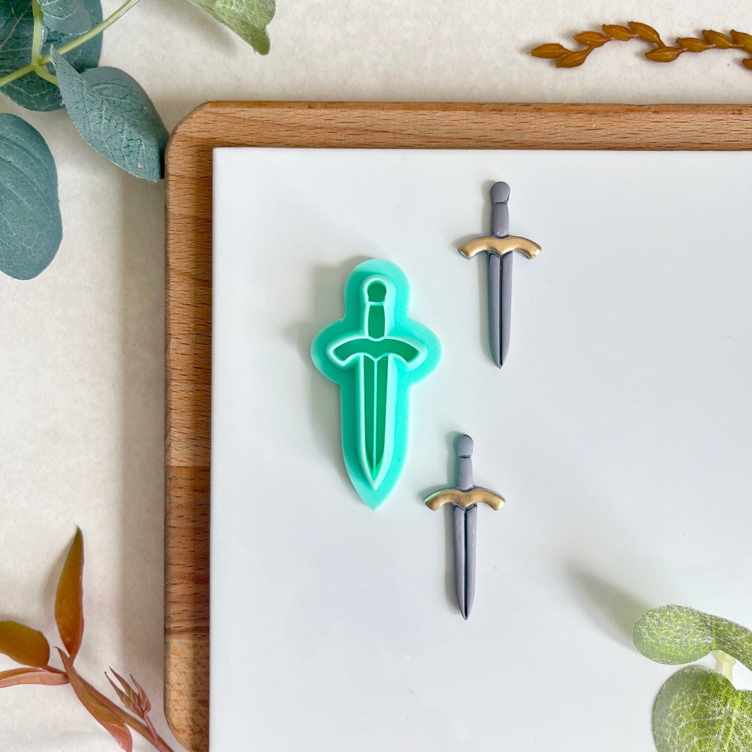 Fantasy Sword Clay Cutter, Fantasy Polymer Clay Cutter, Fantasy Cutter ...