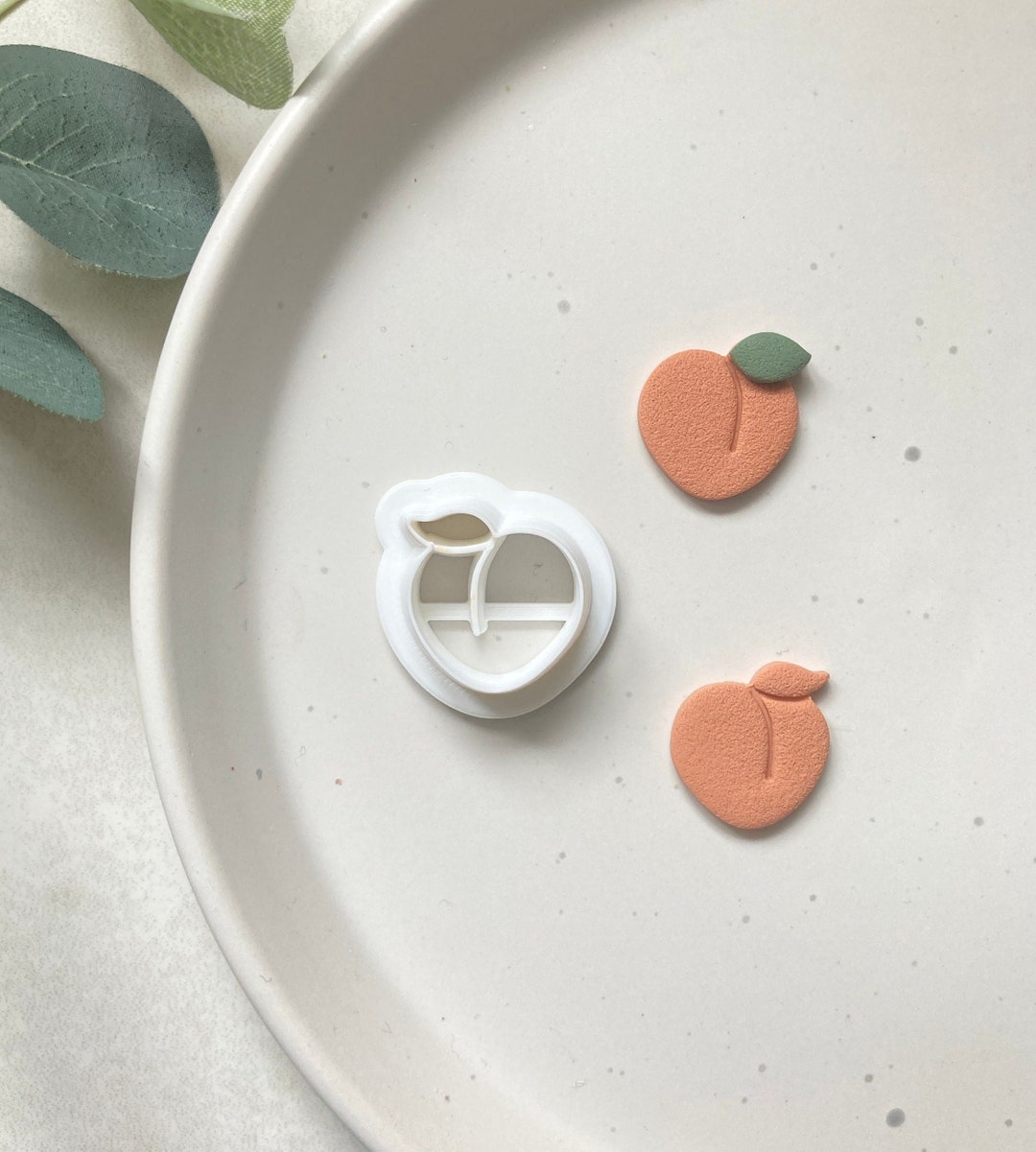 Polymer Clay Cutter, Peach Cutter, Cutter for Polymer Clay, Polymer ...