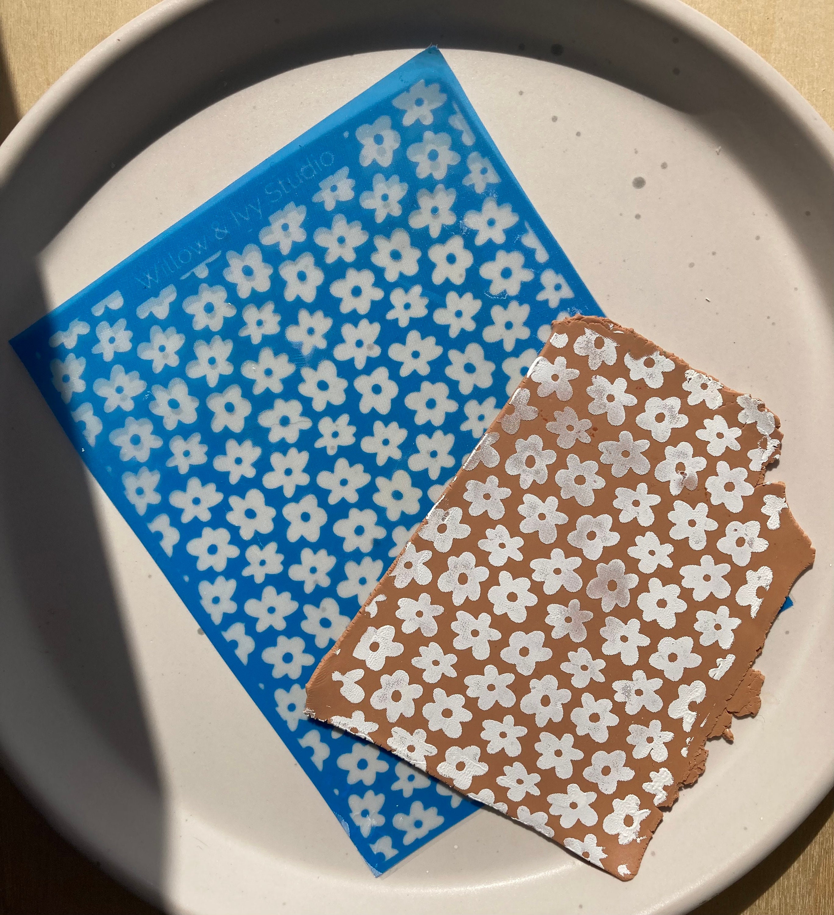 Silk Screen Stencil Daisy Stencil Silk Screen for Polymer - Etsy