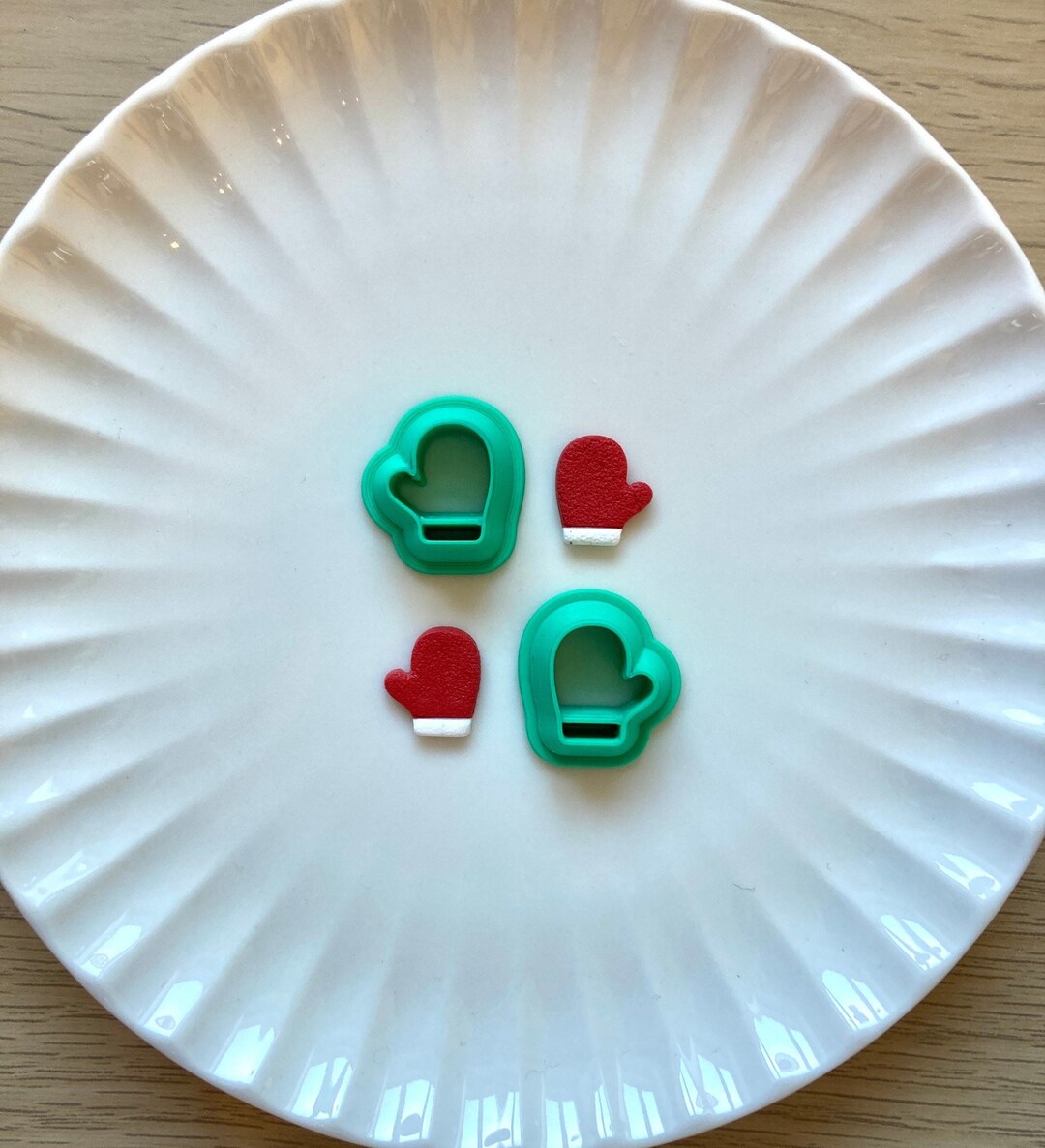 Polymer Clay Cutter, Mittens Cutter, Christmas Cutter for Polymer Clay ...