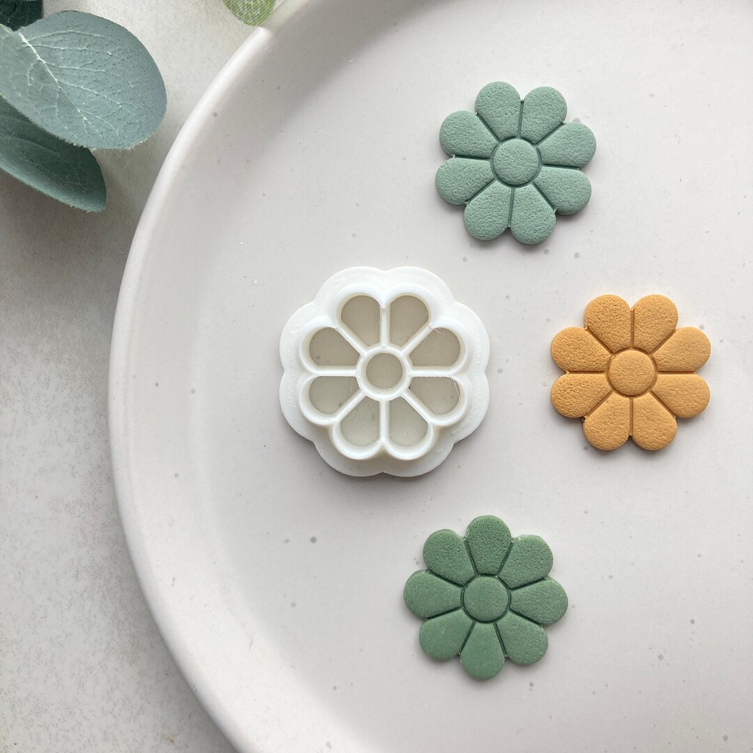 Polymer Clay Cutter, 8 Petal Flower Cutter, Cutter for Polymer Clay ...