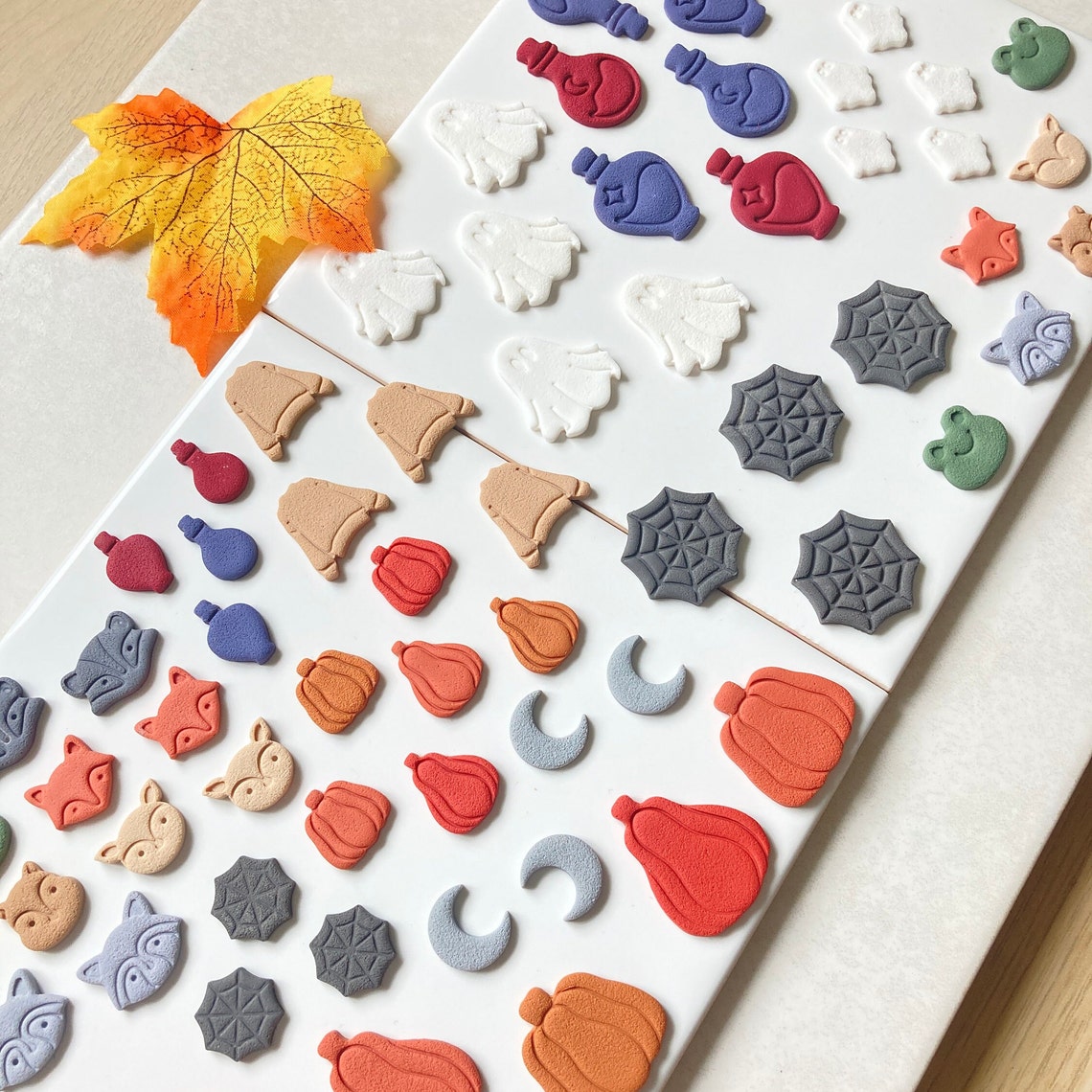 Polymer Clay Cutter, Woodland Animal Autumn Stud Pack Cutter, Cutter ...