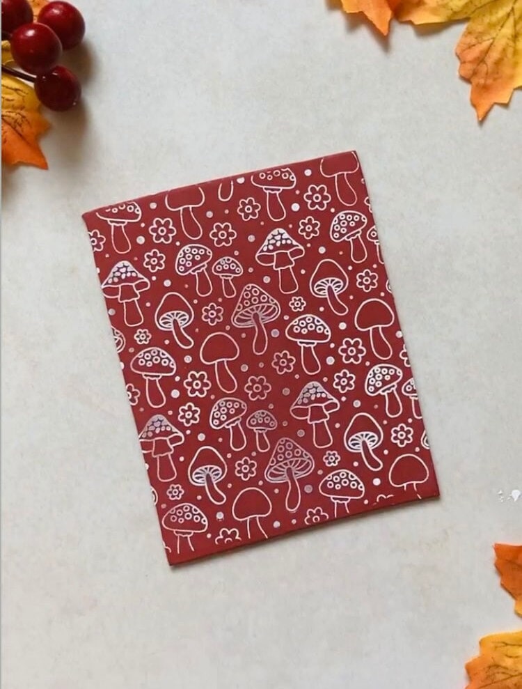 Silk Screen Stencil Mushroom Stencil Silk Screen Polymer - Etsy