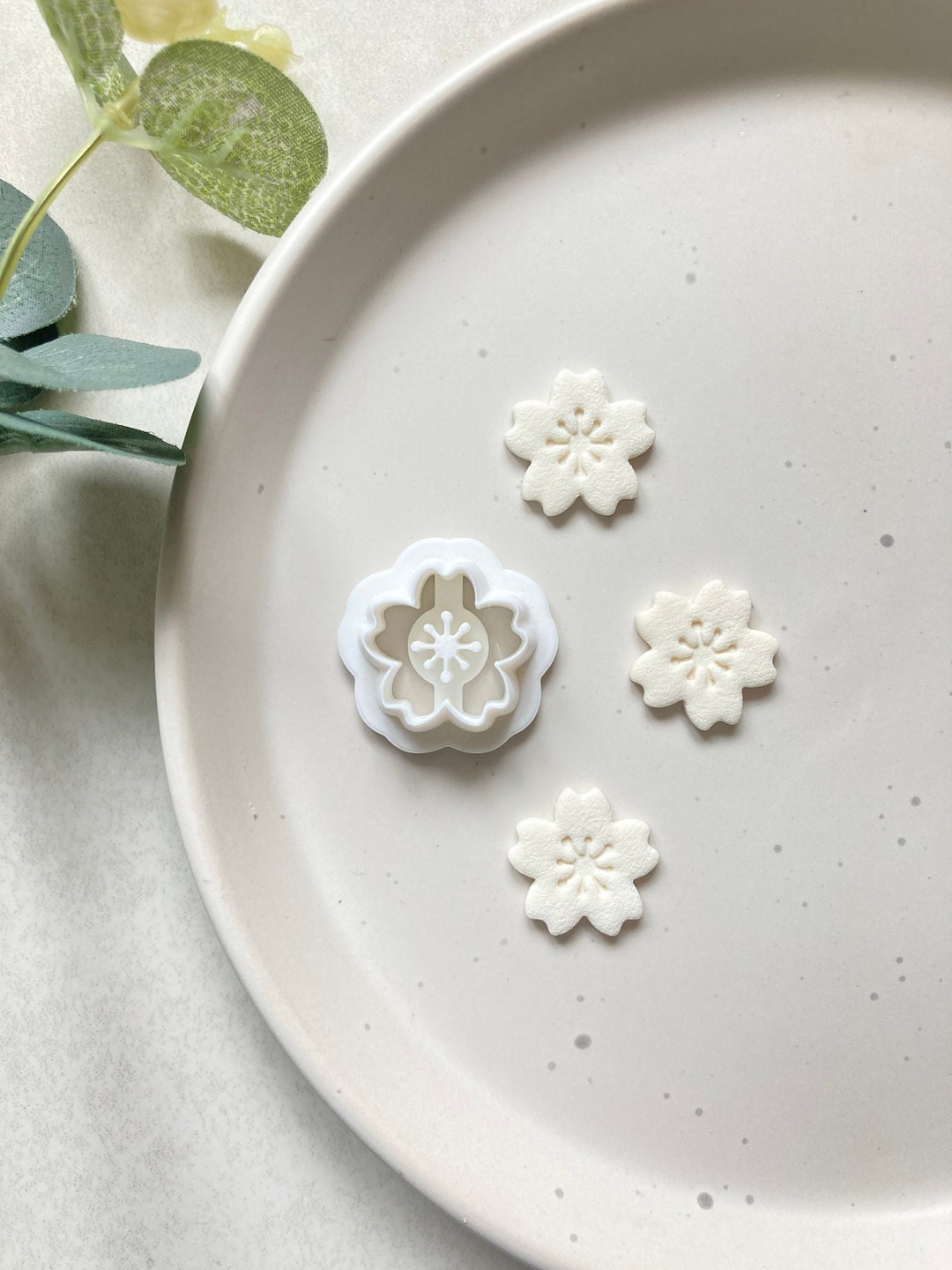 Polymer Clay Cutter, Cherry Blossom Cutter, Cutter for Polymer Clay ...
