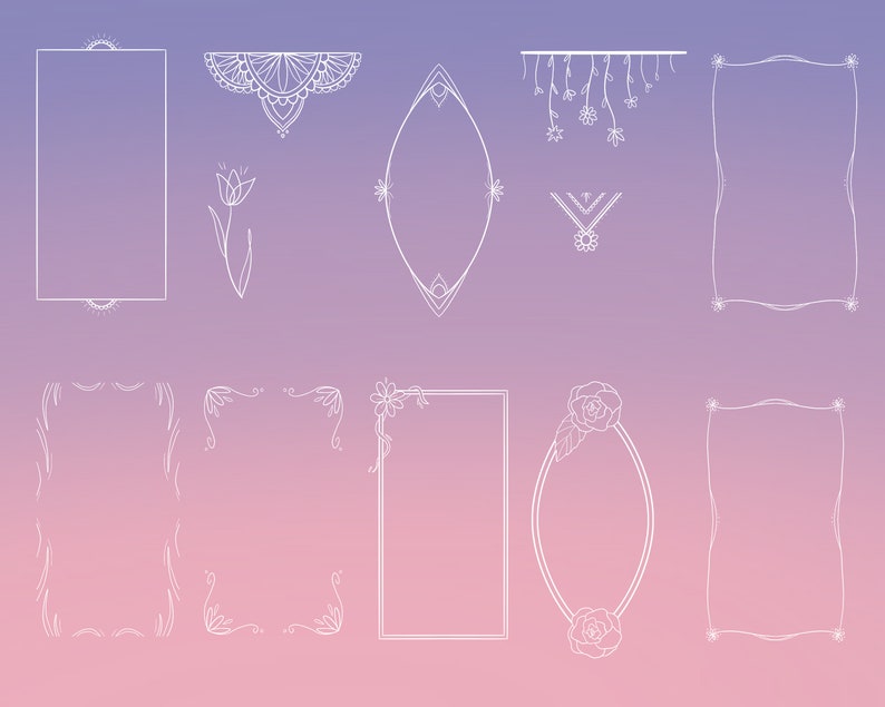 25 Floral Instagram Story Borders, Frames, and Stickers - Instant ...