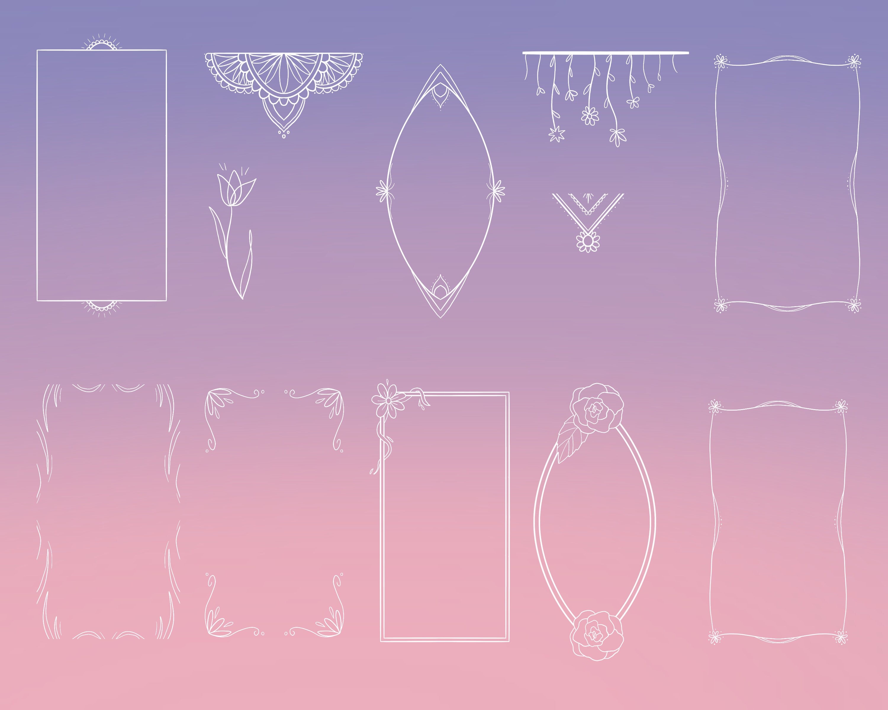 25 Floral Instagram Story Borders, Frames, and Stickers - Instant ...