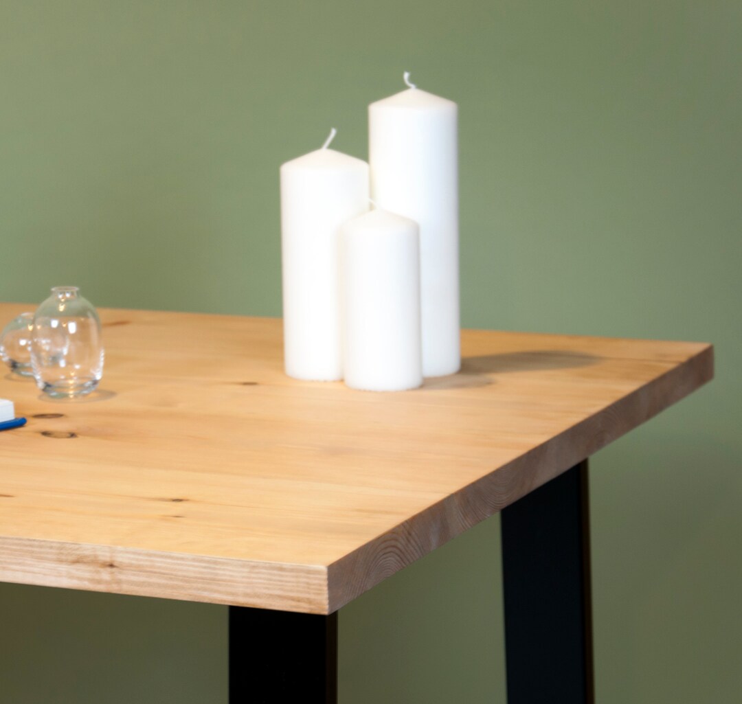 Modern Dining Table Top no Legs Handcrafted From Solid Wood - Etsy UK