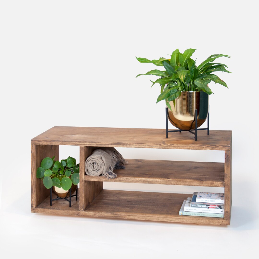 Industrial Hallway Shoe Storage Bench Handcrafted From Solid - Etsy New ...